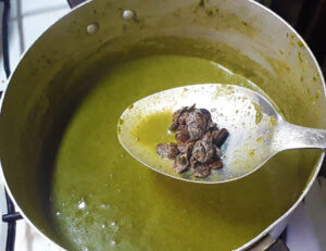 Miyan Kuka - How to Make Hausa soup with Boabab Leaves.